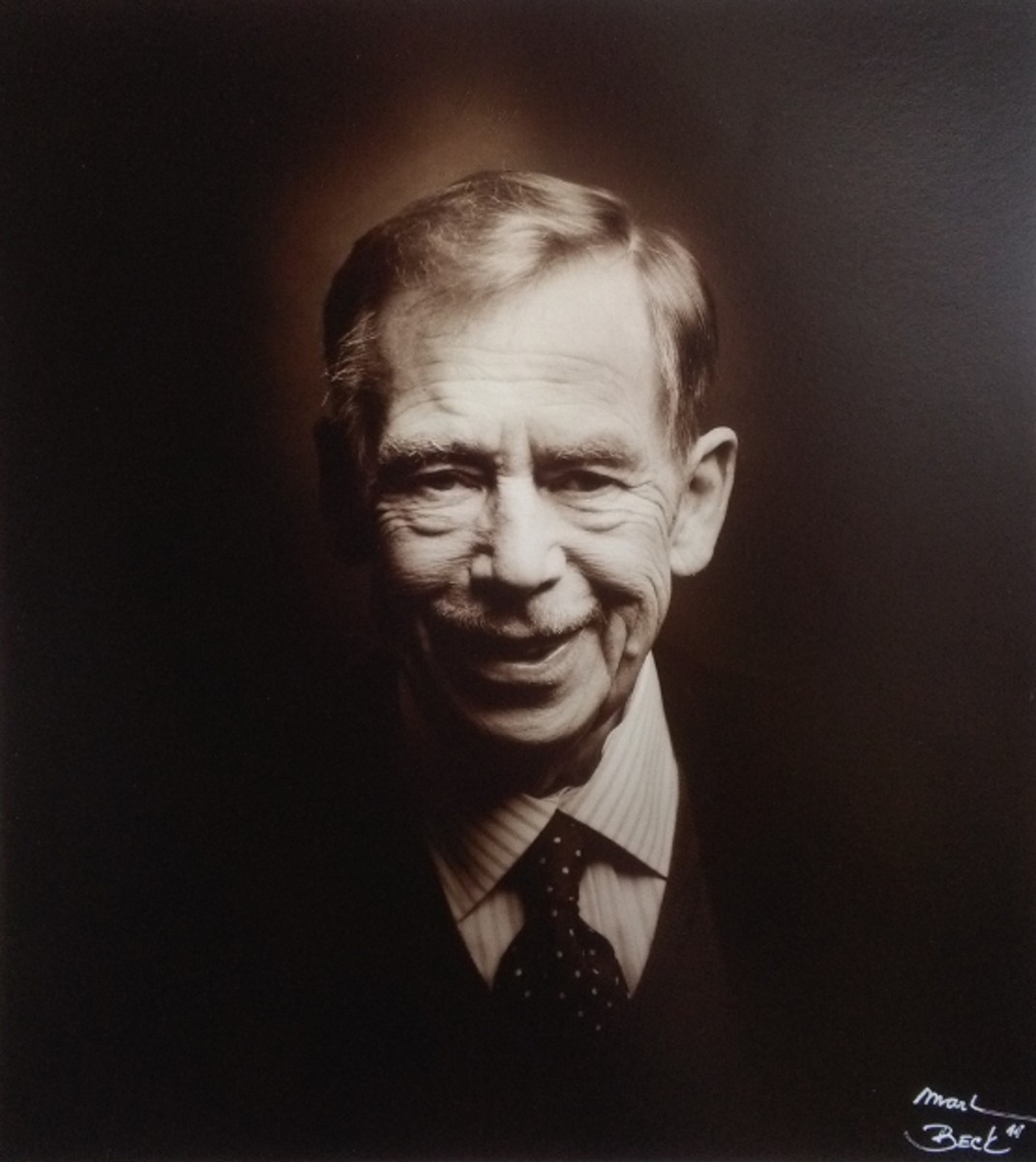Václav Havel - Martin Beck - Velká jarní sběratelská aukce Art Mozaika ...