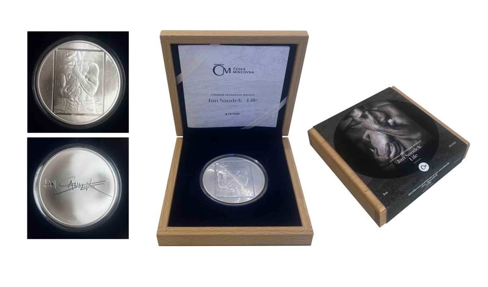 Jan Saudek - A. Born, Z. Burian, J. Saudek, J. Načeradský a další ...