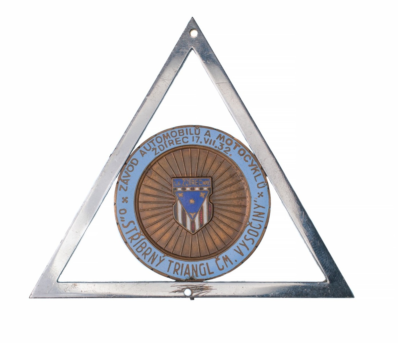 Znak, Stříbrný triangl Českomoravské vysočiny - 5. eAukce Numea ...