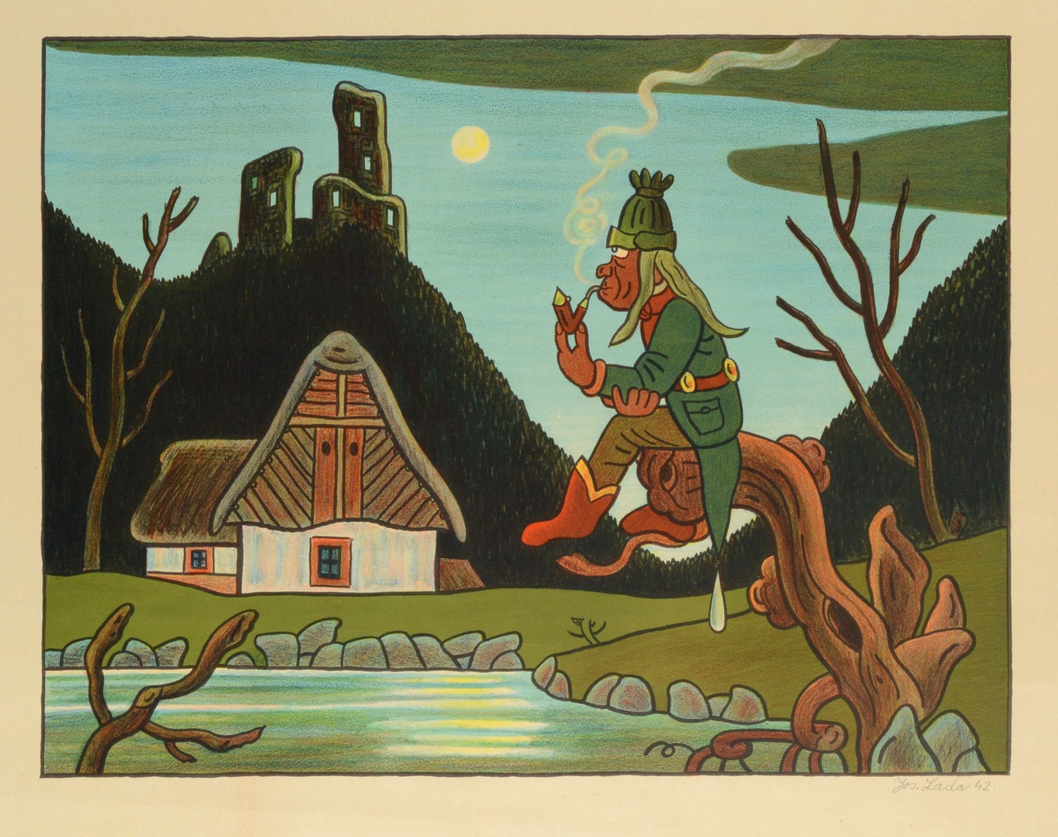 Josef Lada (1887-1957) - Médium papír - Livebid.cz