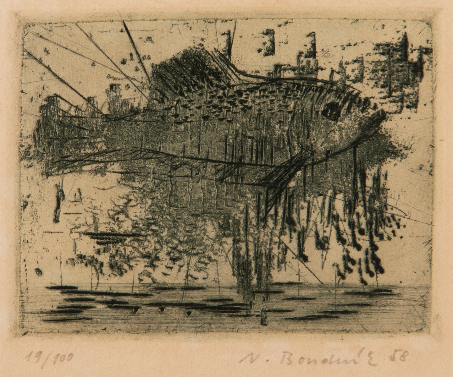 Boudník Vladimír | Radioaktivní ryba - Vánoční aukce - Livebid.cz