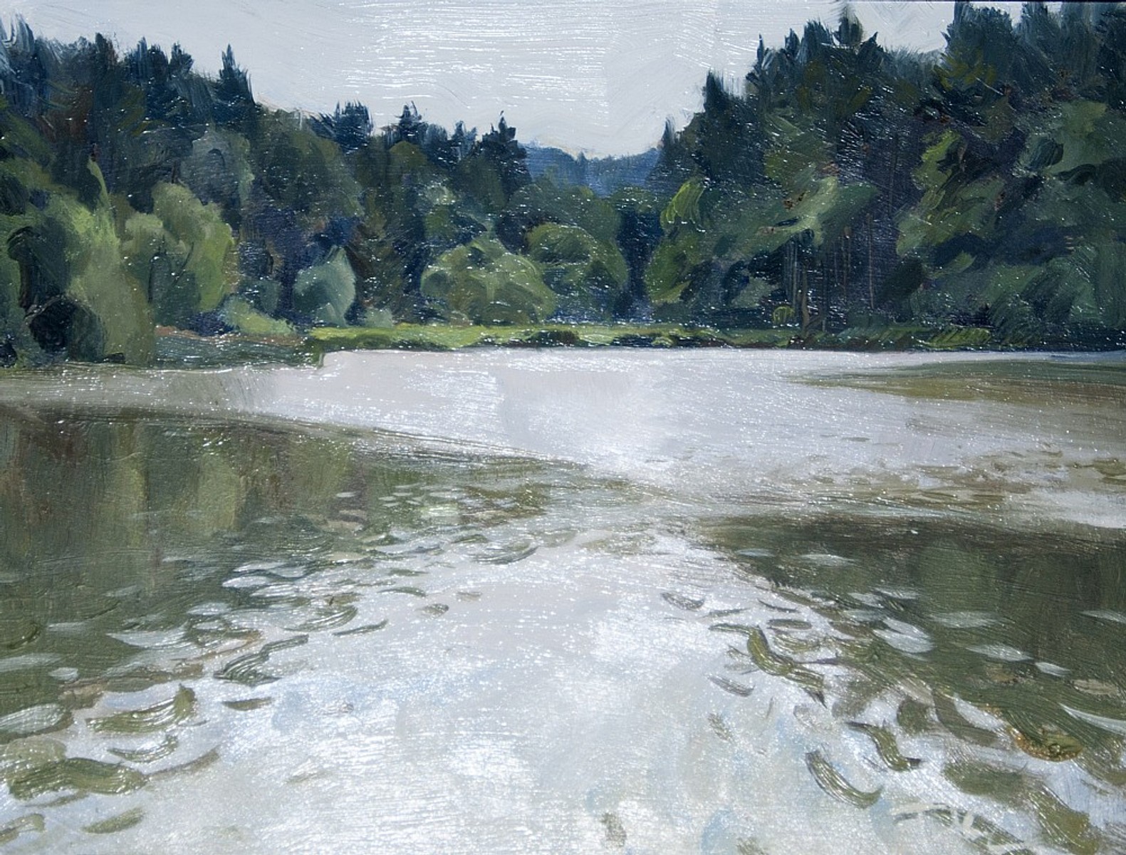 Tomáš Honz - Rybník - eAukce Malba, Grafika, Jitka Kolínská - Livebid.cz