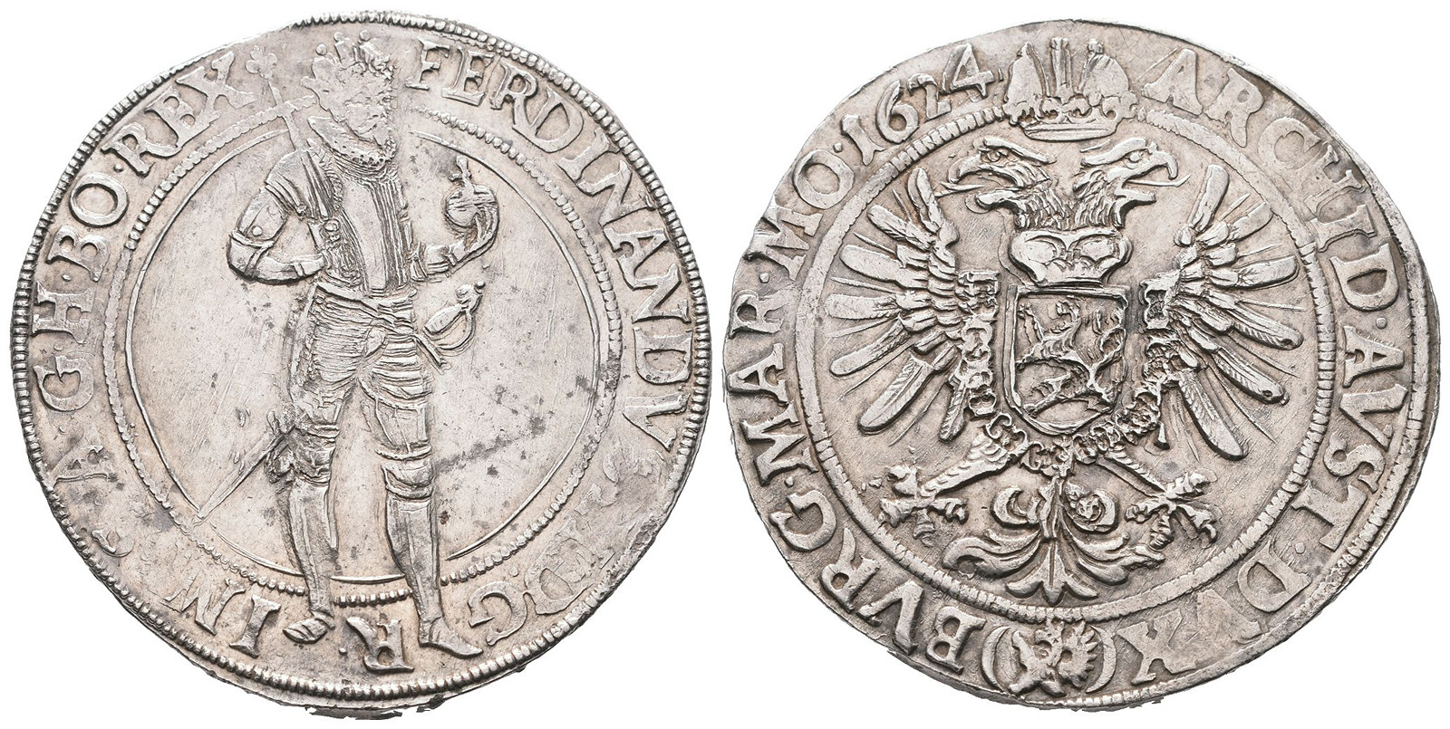 Ferdinand II., 1619 - 1637 - Coins, Medals, Phaleristics - Livebid.cz