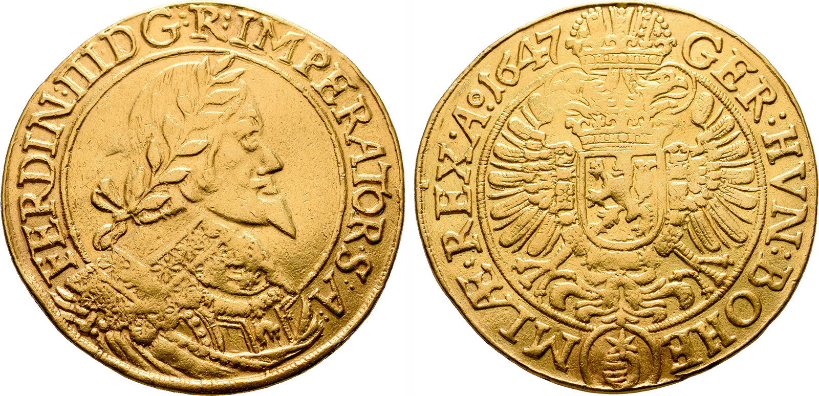 Ferdinand III., 1637 - 1657 - Coins, Medals, Phaleristics - Livebid.cz