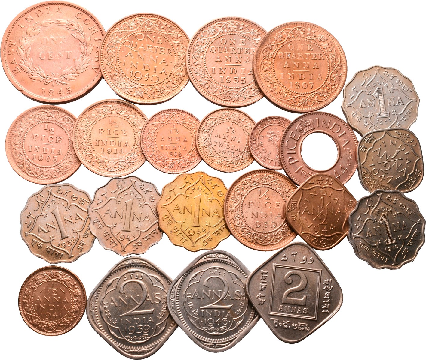 Indie, Victoria, 1837 - 1901 - 54. eAuction - Coins, Medals, Phaleristics, Paper Money - Livebid.cz