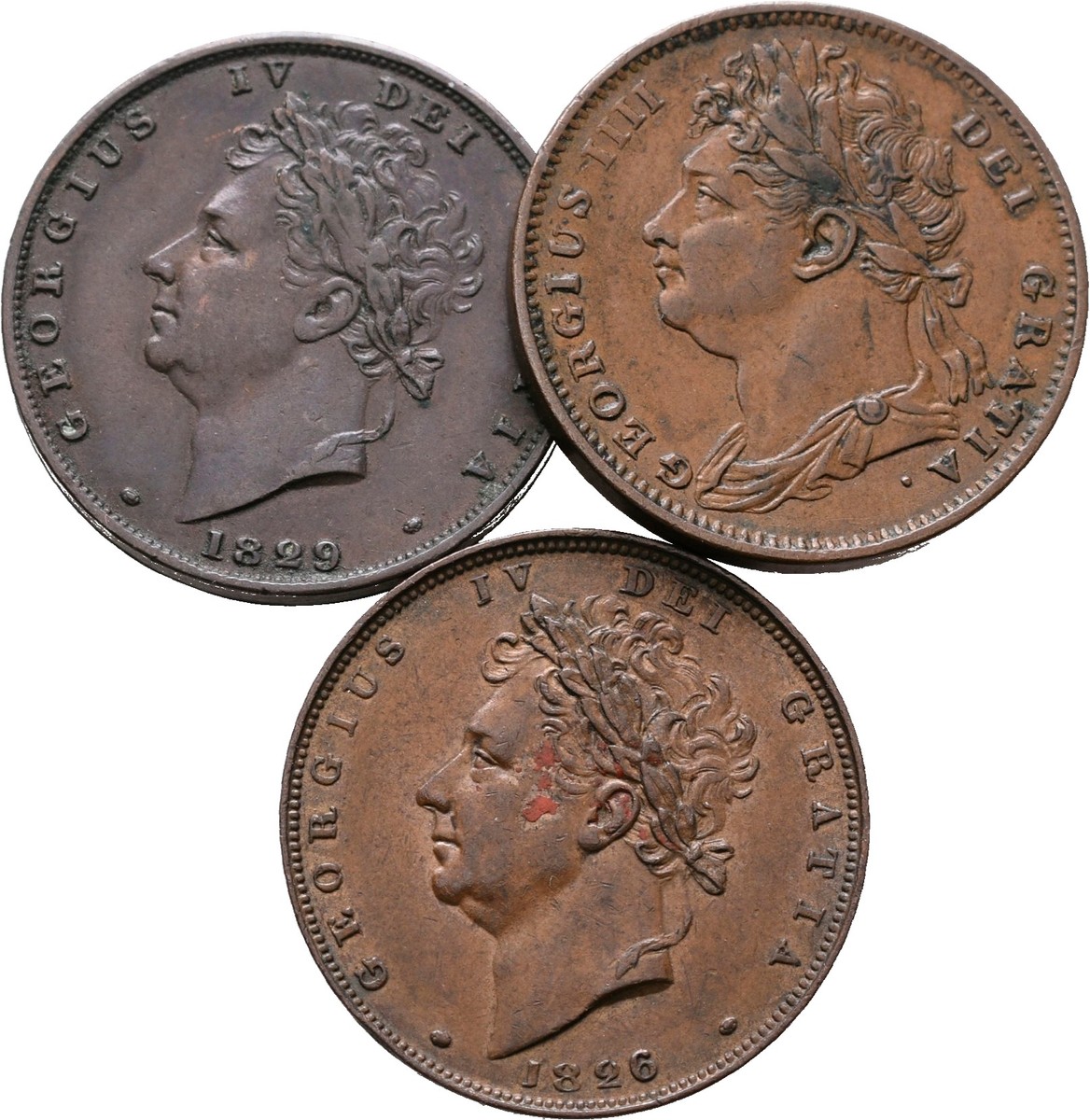 Velká Británie, George IV., 1820 - 1830 - 54. eAuction - Coins, Medals ...
