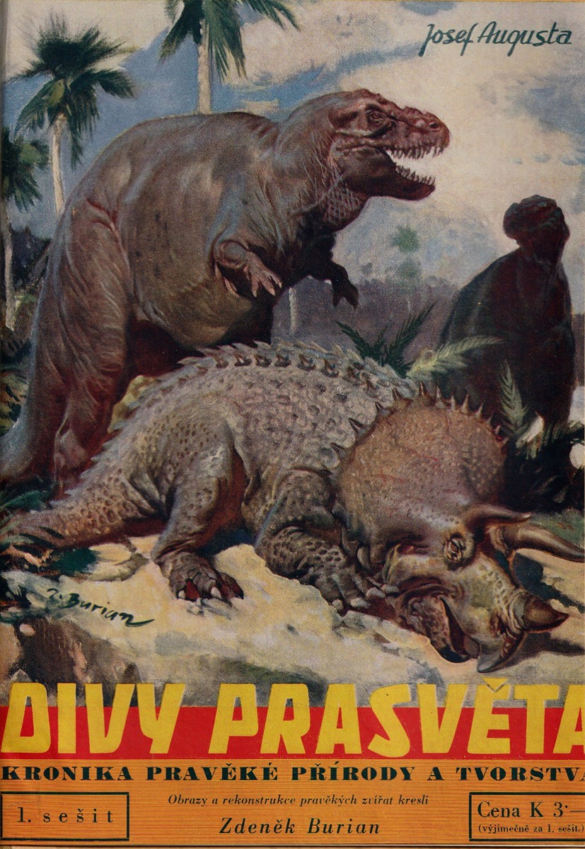 Zdeněk Burian (1905 - 1981) - Divy prasvěta - 5. eAukce grafik ...