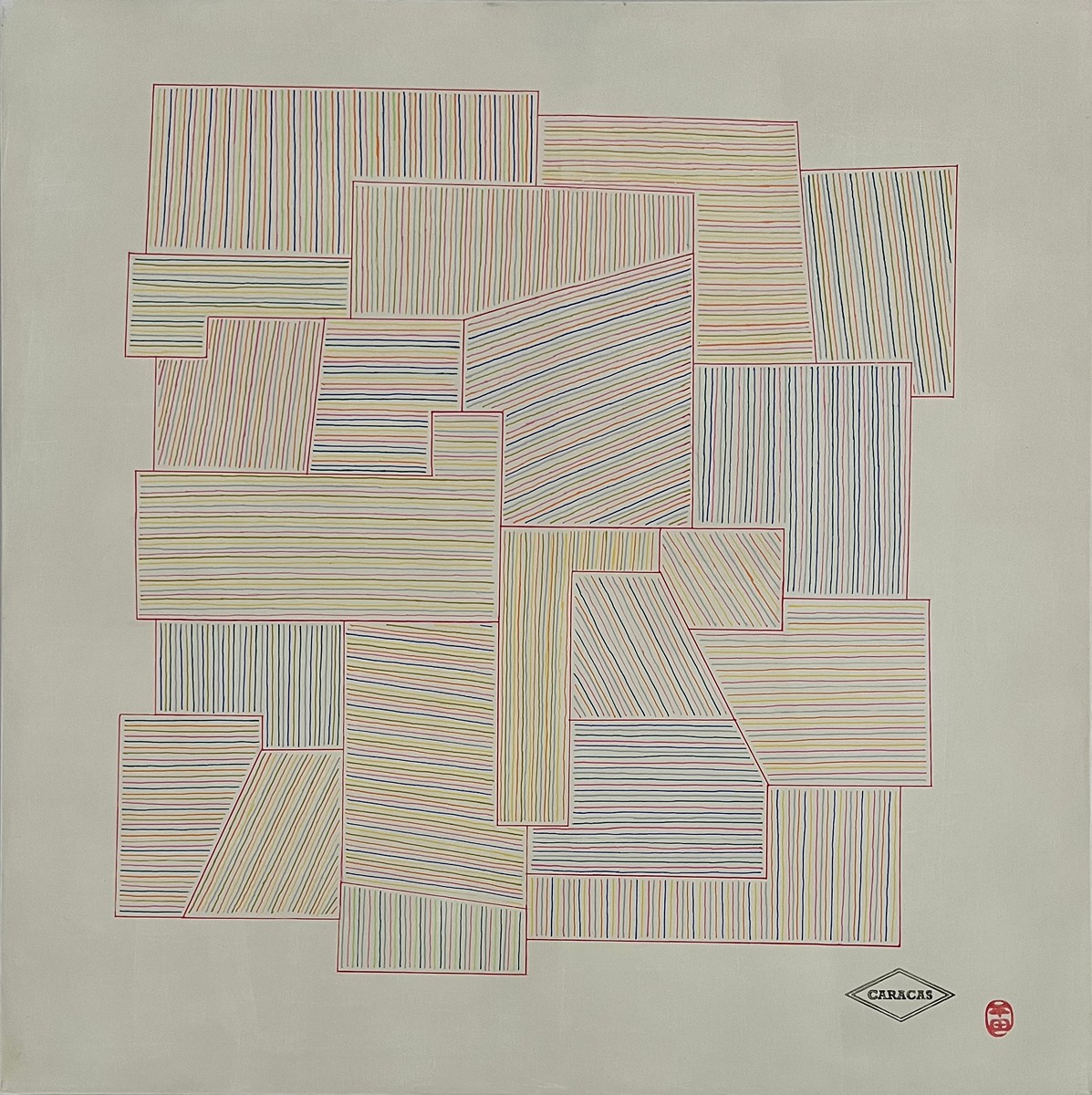 Peter Roller - Caracas - Slovenský koncept a geometria - Livebid.cz