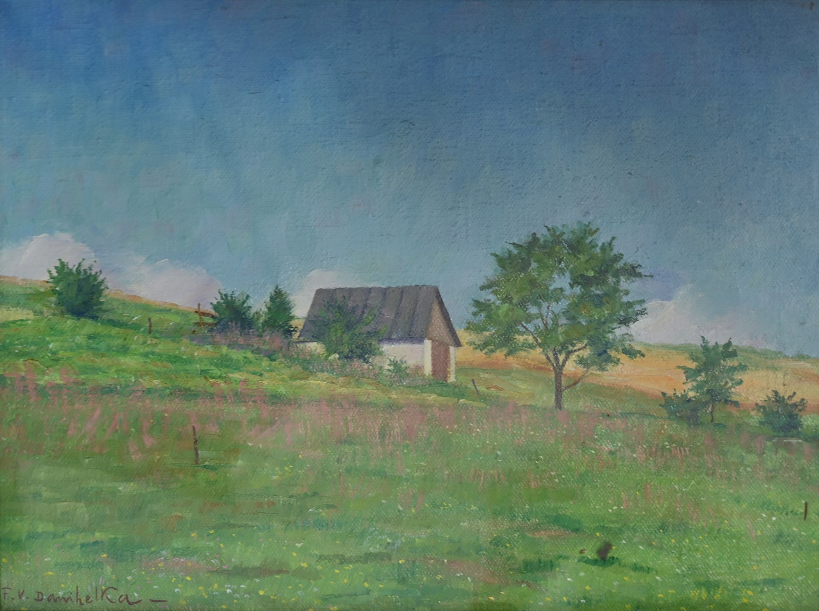 F.V. Danihelka (1911 - 1970) - Krajina u Pusté Kamenice - 31. eAuction ...