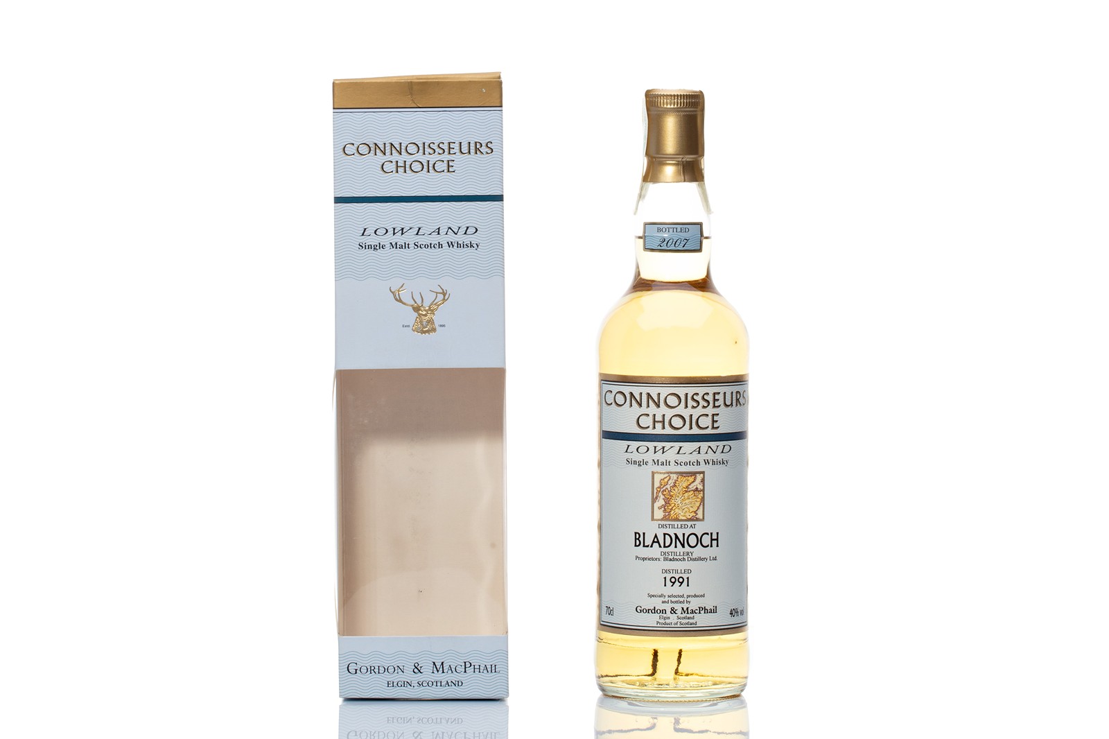 Bladnoch 1991 Connoisseurs Choice 15 Years Old - 47th eAuction of Exceptional Whisky Bottles ...