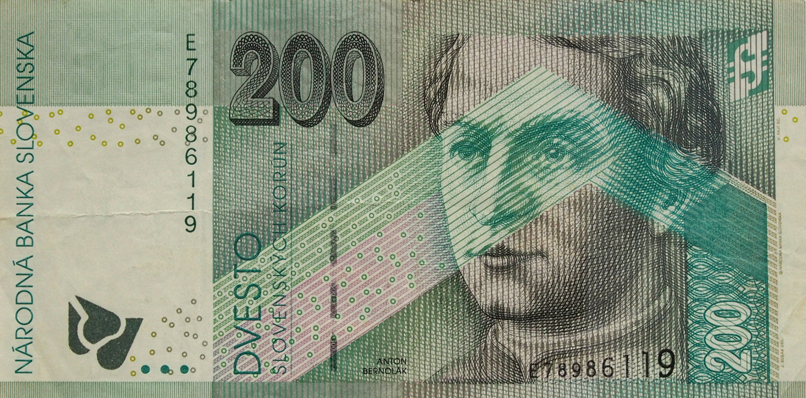 Bankovka 200 SLOVENSKÝCH KORUN 2006 - AUCTION - fine art, graphics ...