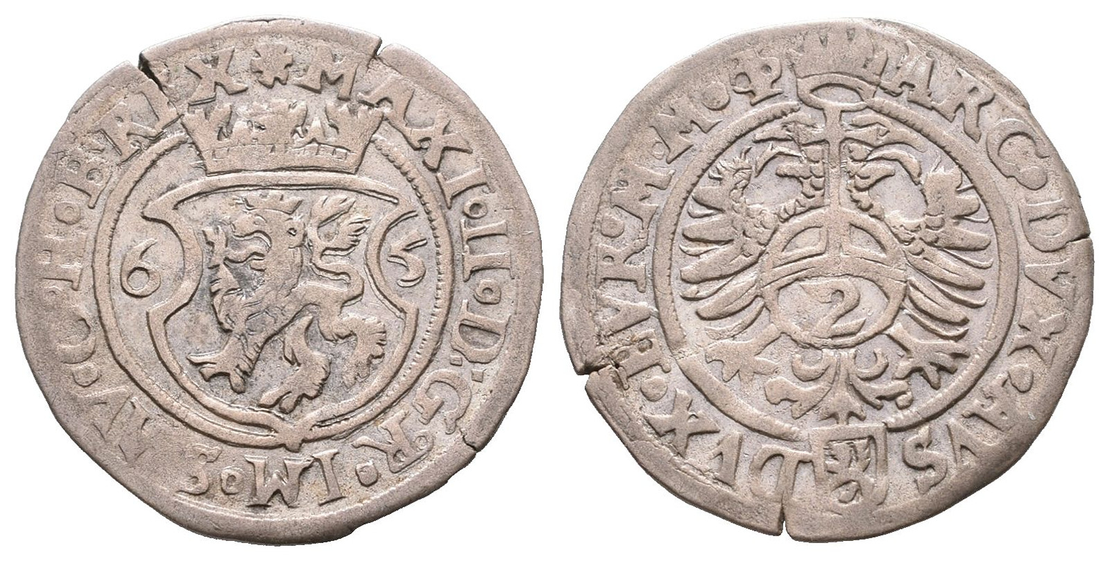 Maximilian II., 1564 - 1576 - Coins, Medals, Phaleristics - Livebid.cz