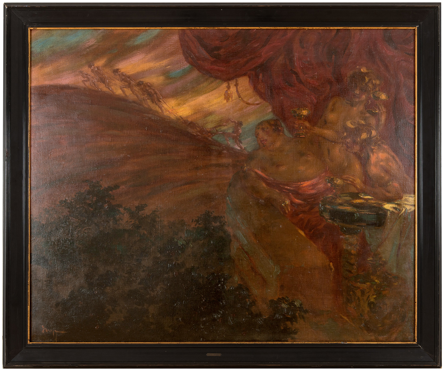 Stroff Karel - Symbolistní scéna - Spring Hall Art Auction - Livebid.cz