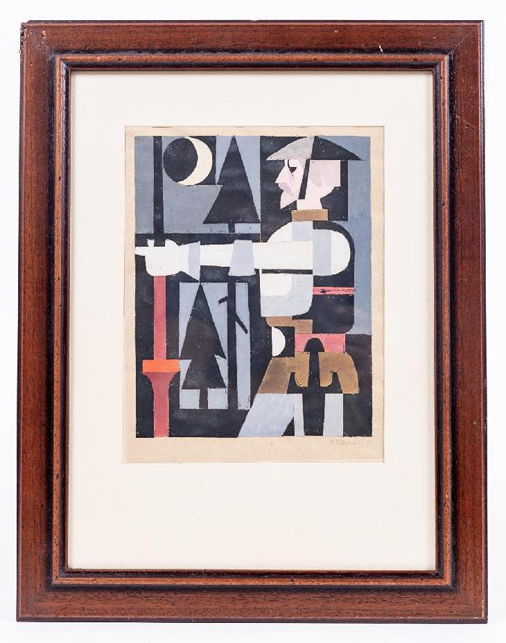 RICHARD LANDER (1904 - 1982) - HLÍDAČ - 1st eAuction GALLERY Stehlík ...