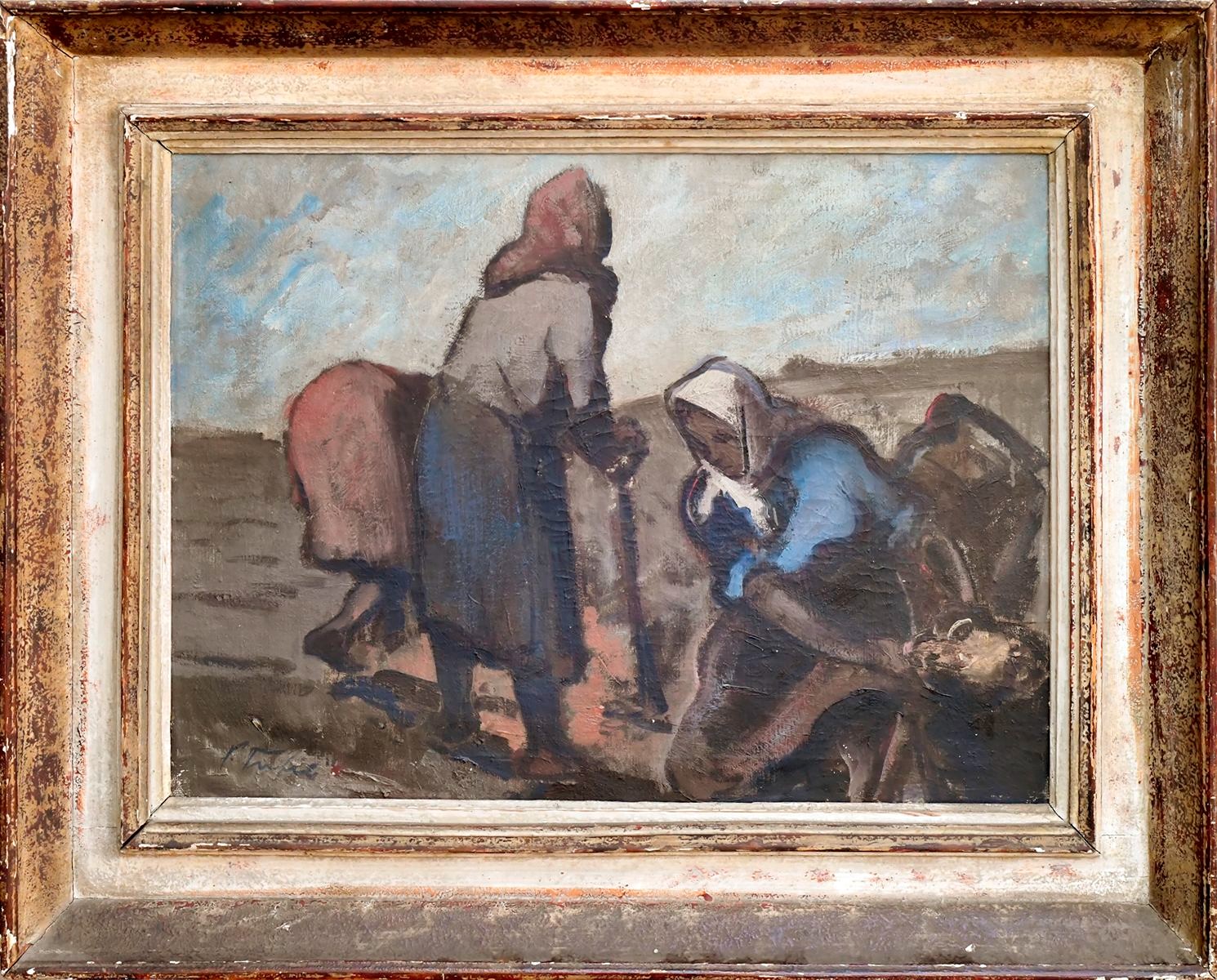 Trefil Václav (1906-1989) - Na bramborách - Livebid.cz