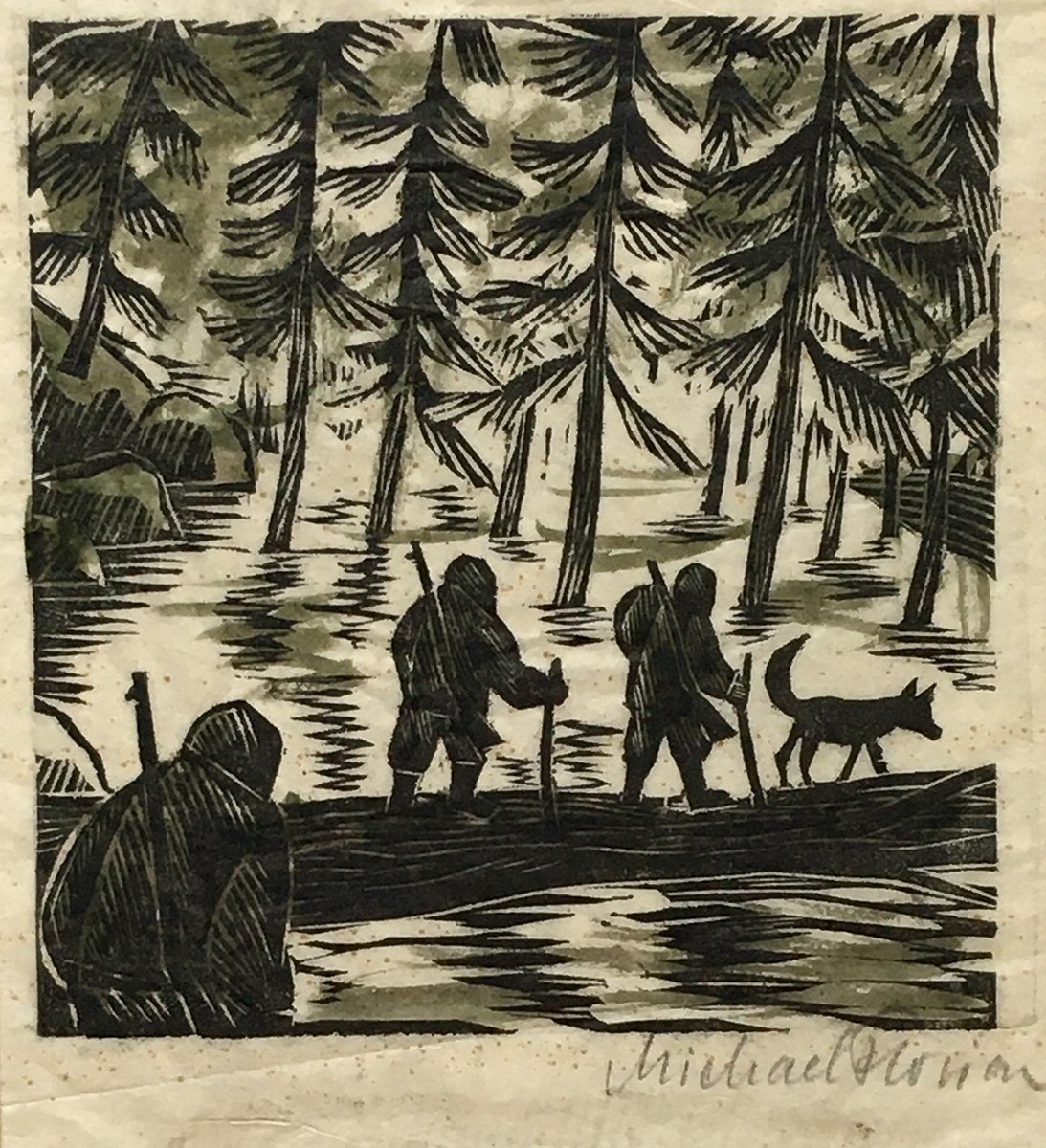 Michael Florian (1911 - 1984) - Lovci - Livebid.cz