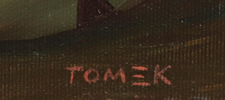 Michal Tomek (1951-) - Veduta s pomíky - Livebid.cz