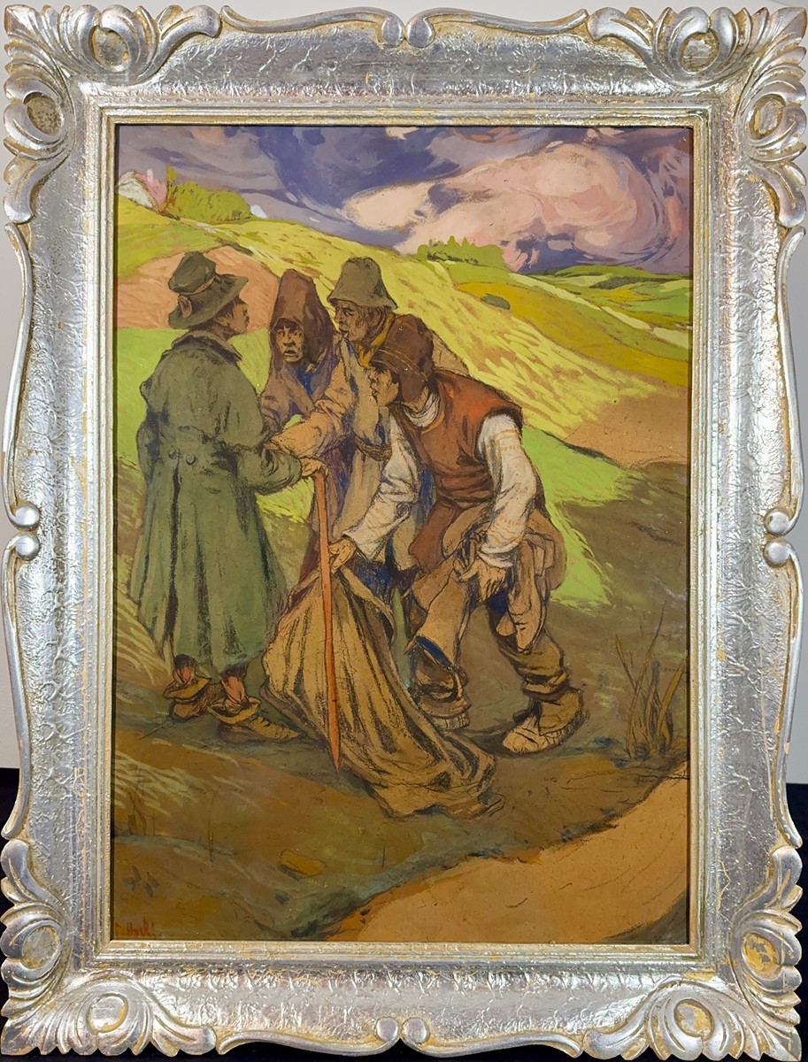 František Horký (1879 - 1936) - Pohádkový motiv I - Exclusive Autumn ...