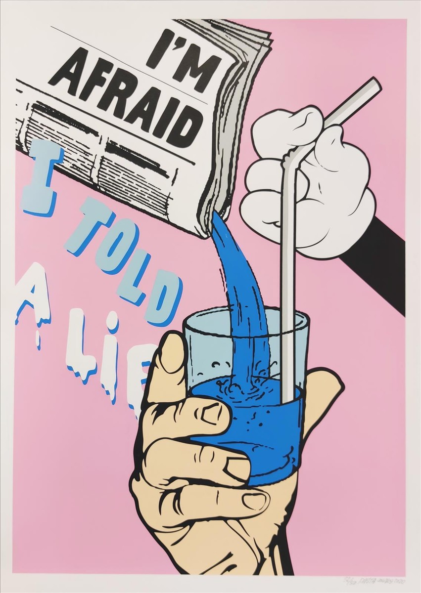 Pasta Oner (1979) - I´m Afraid - Fine Arts 20-21st century - Livebid.cz