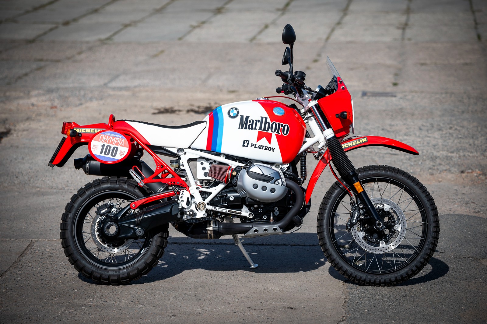 BMW R nineT GASTON RAHIER TRIBUTE - 18. Aukce historických ...