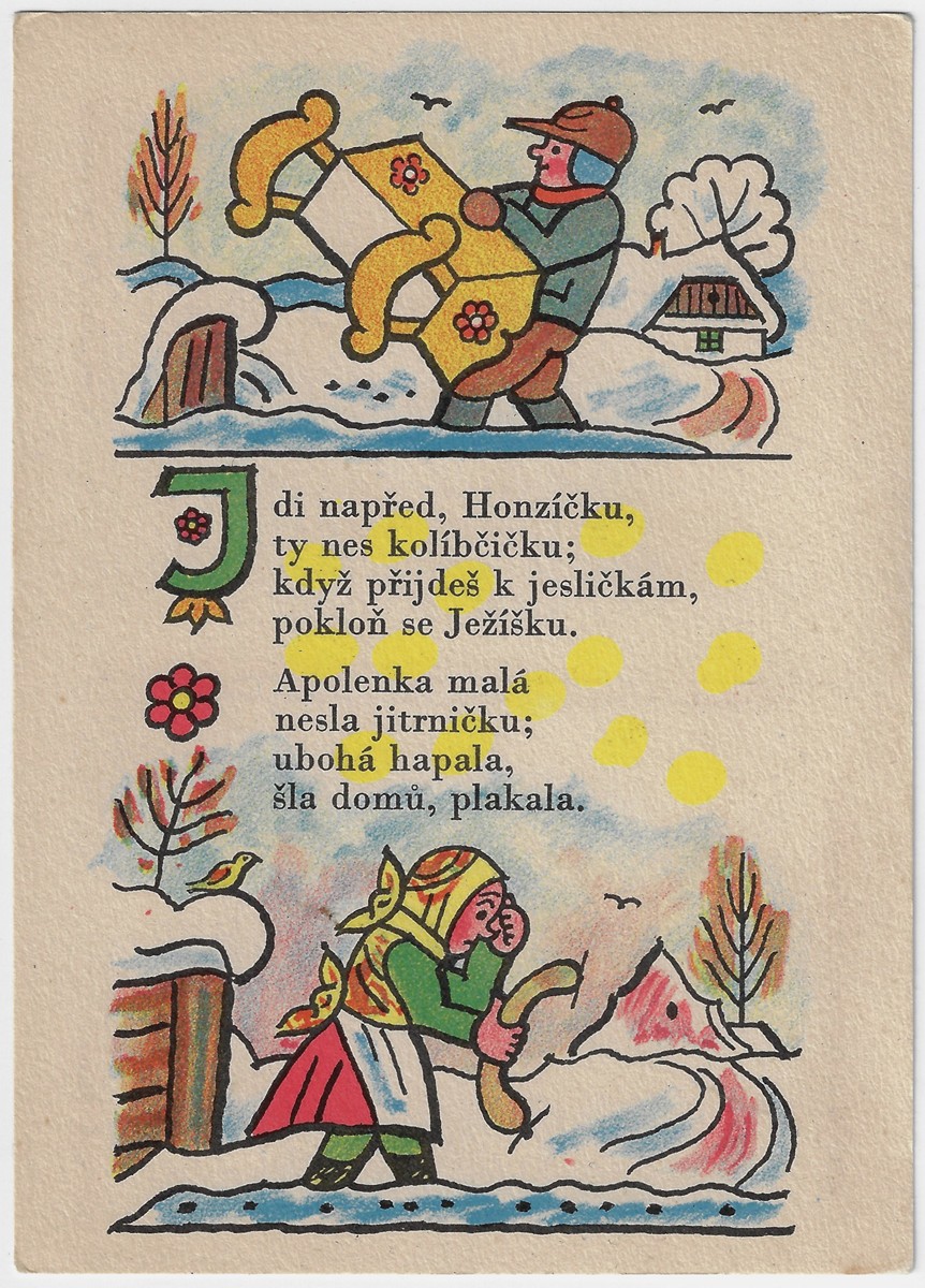 Josef Lada (1887 - 1957) - Vánoce. 5 / Josef Lada - 8. eAukce grafik ...