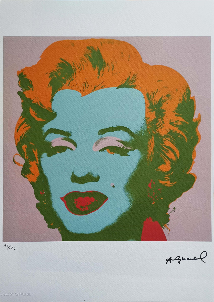 Andy Warhol (1928 - 1987) - Marilyn Monroe III - Auction Items from the ...