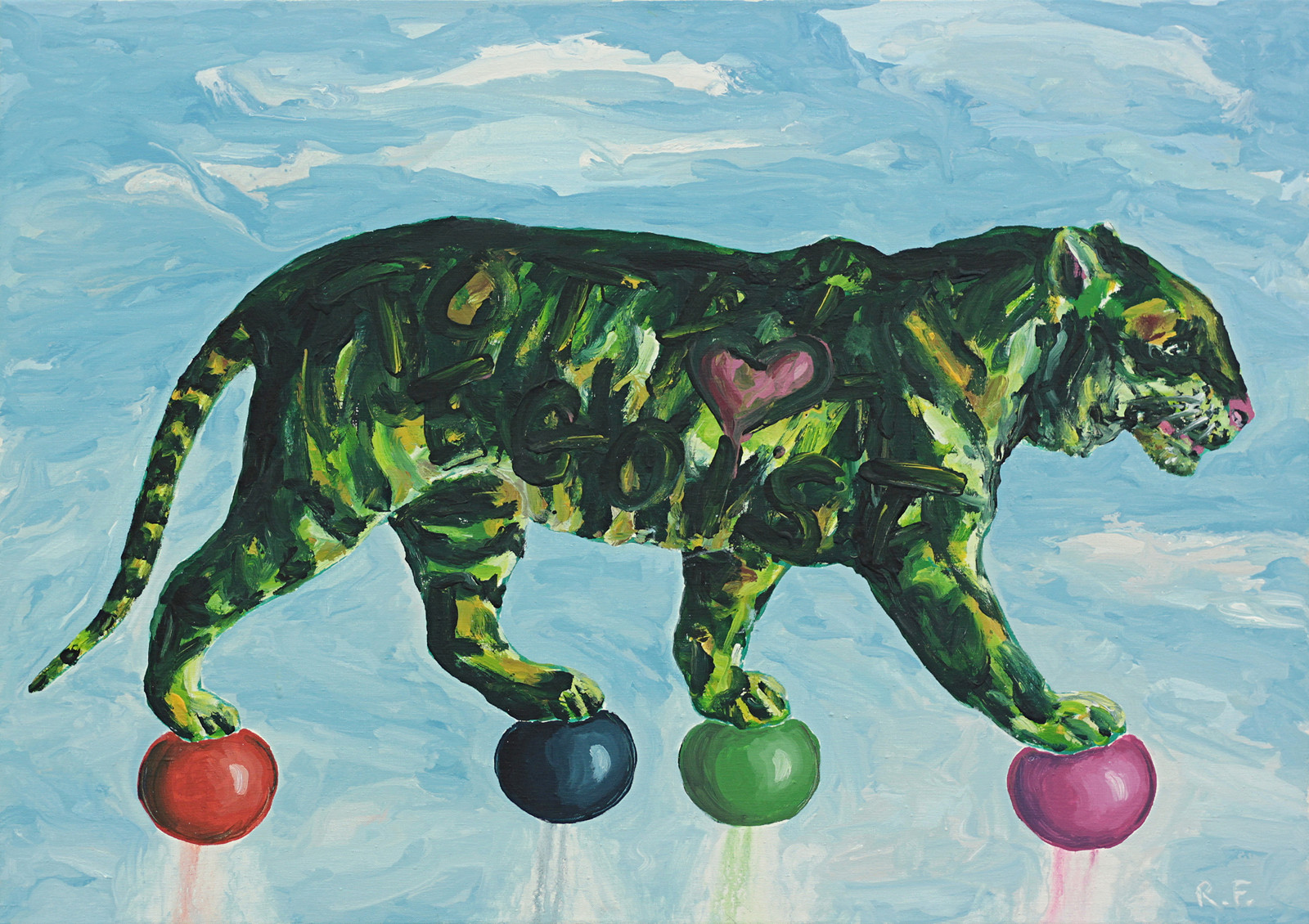 Roman Franta (1962-) - Egoist - NOVEMBER AUCTION - PAINTINGS ...