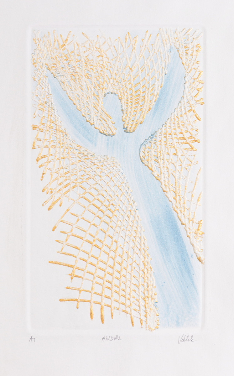 Jaroslav Válek (1954-) - Anděl - NOVEMBER AUCTION - PAINTINGS ...