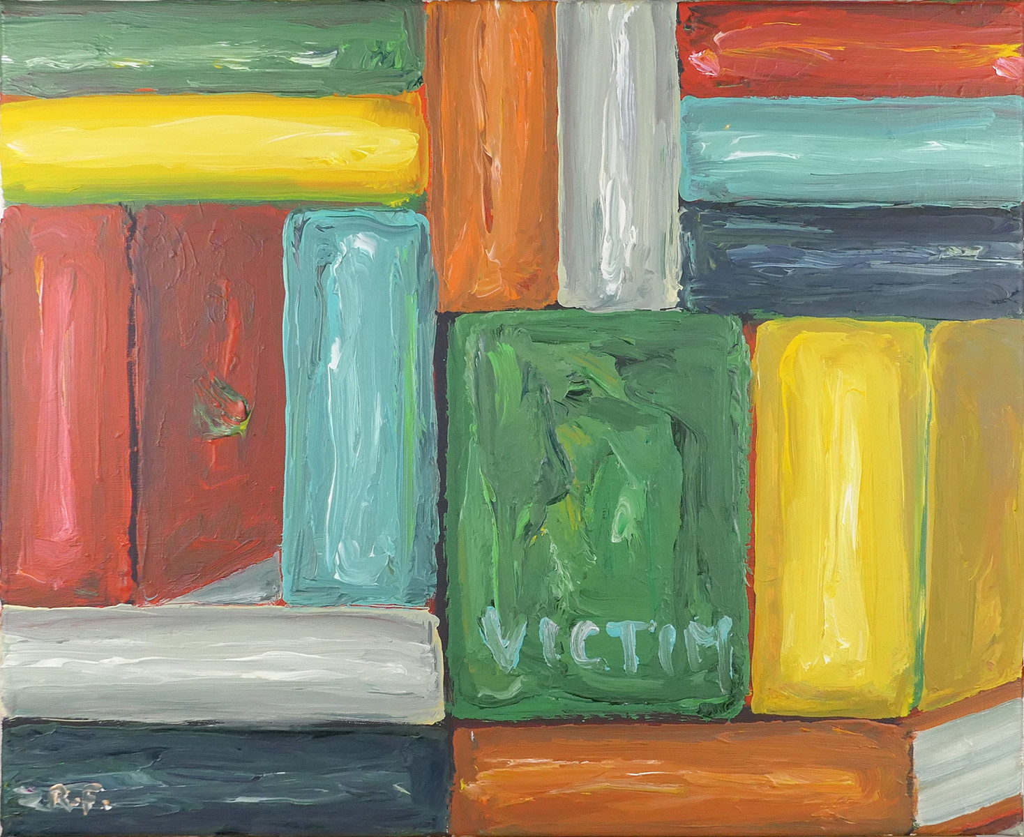 Roman Franta (1962-) - Victim - AUKCE BŘEZEN - obrazy, grafiky, sochy ...