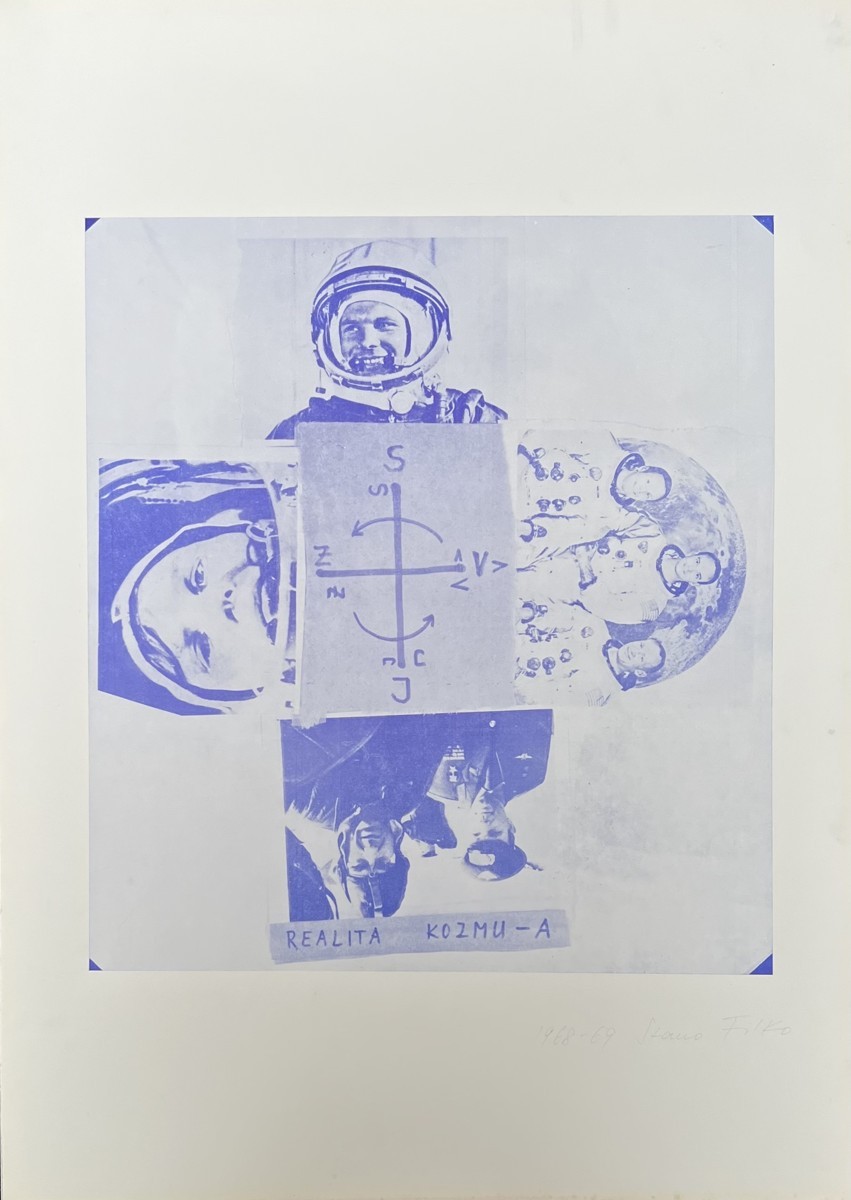 Stano Filko - REALITA KOZMU – A - Aukcia výtvarného umenia Art Bid ...