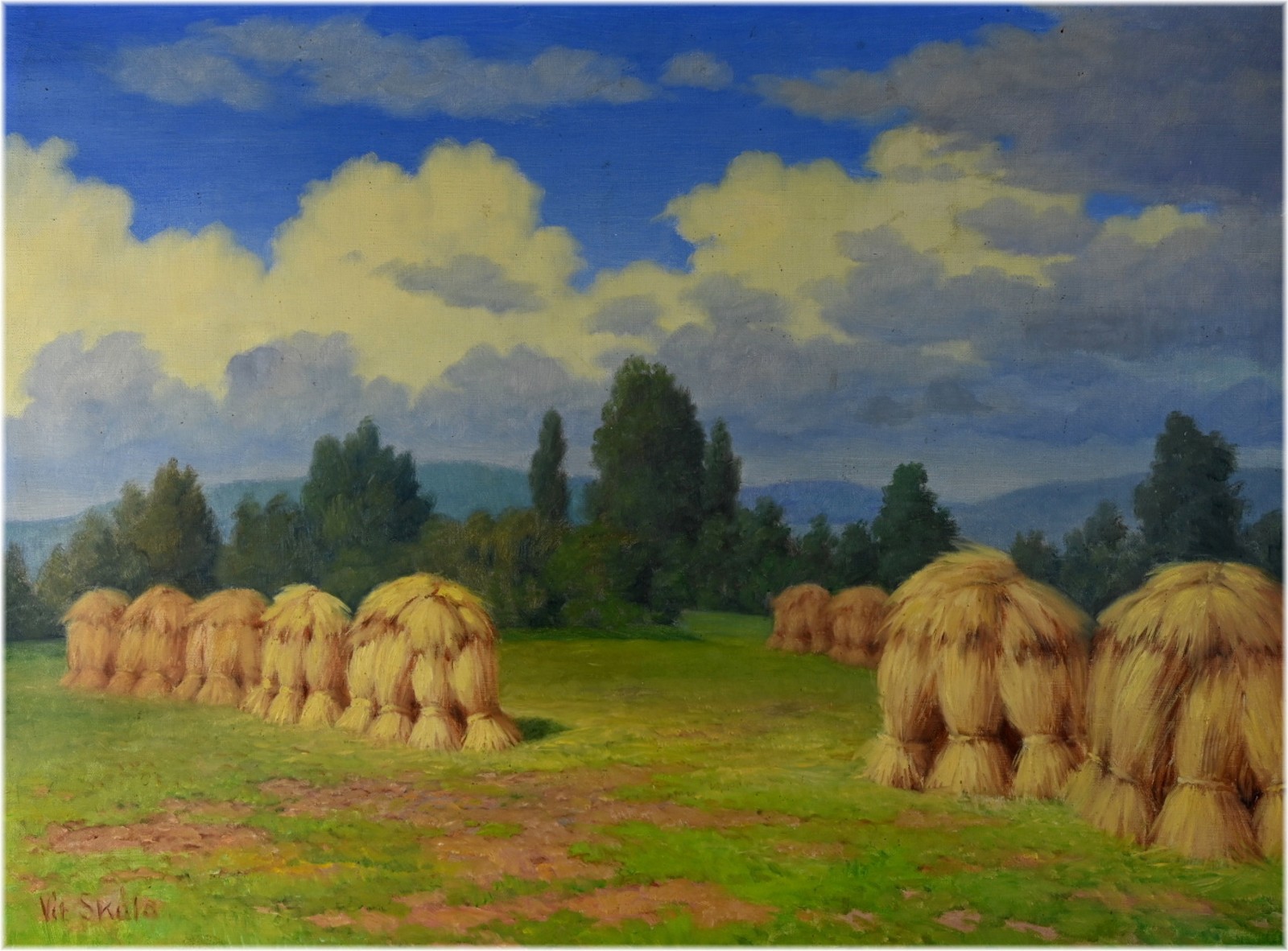 Skála Vít (1883 – 1967), Žně - 23. eAukce umění a starožitností ...